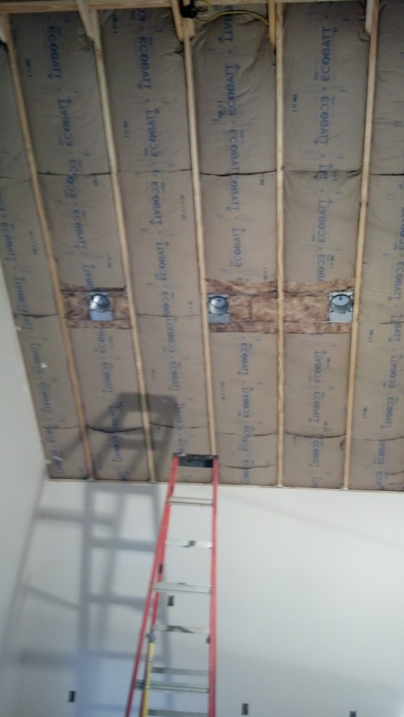Wood ceiling/tongue and groove install | Rough to Finish